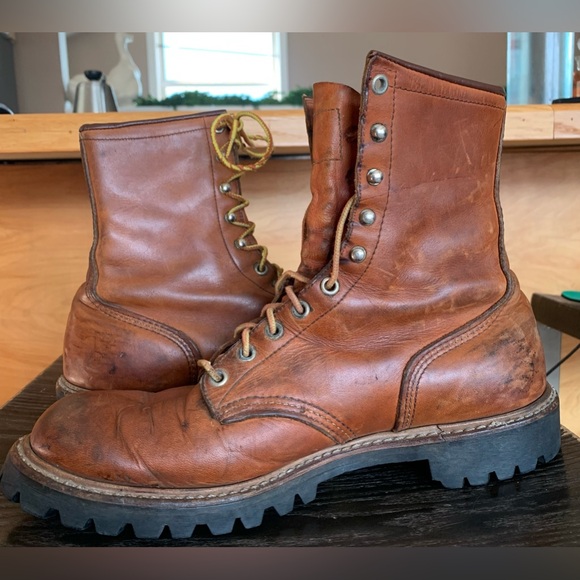 Red Wing Shoes | Shoes | Vintage Irish Setter Red Wing 899 Logger Boots ...